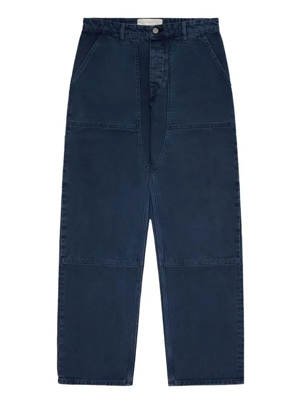 Aimé Leon Dore Garment Dyed Double Knee Carpenter Pant - Blue
