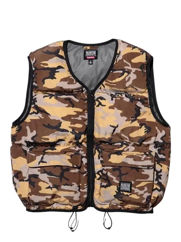 Supreme X Martithé + François Girbaud Down Puffer Vest - Multicolor