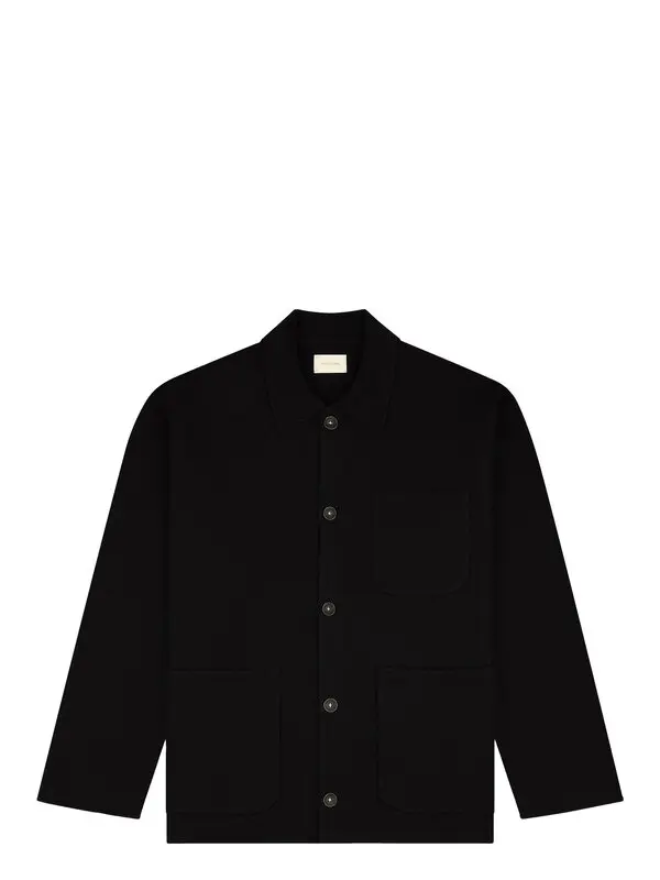 Aimé Leon Dore Knit Chore Jacket - Black