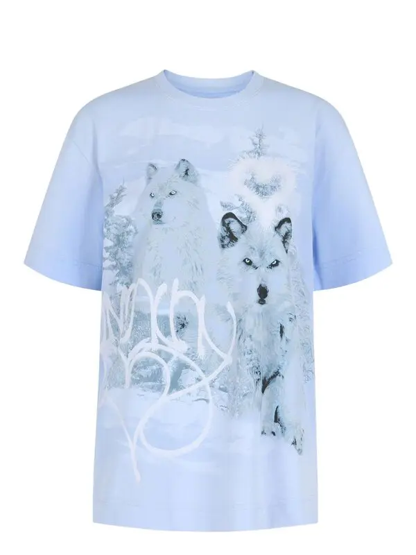 Givenchy Printed T-shirt - Blue