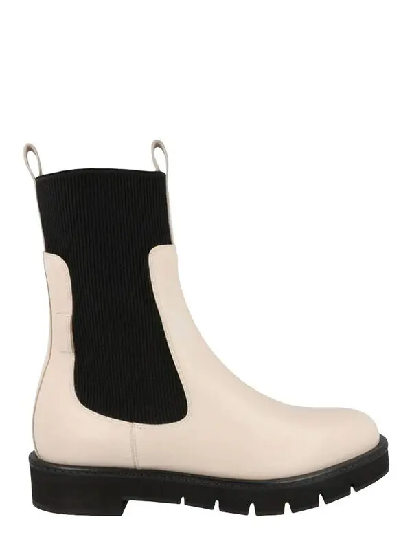 FERRAGAMO Rook Chelsea Boot - White