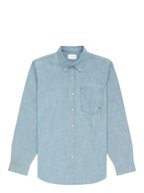 Aimé Leon Dore Lightweight Denim Shirt - Blue