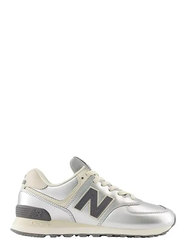 NEW BALANCE 574 'metallic Artic Grey' Sneakers - Silver
