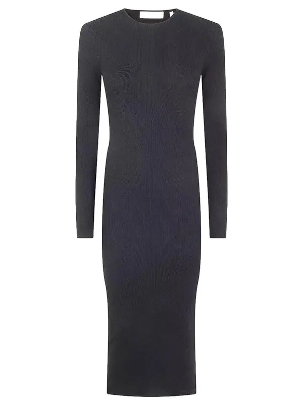 Fear Of God Ribbed Midi Dress - Black