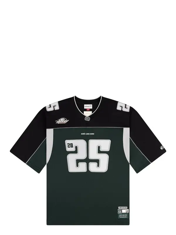 Aimé Leon Dore X Mitchell & Ness Football Jersey - Green