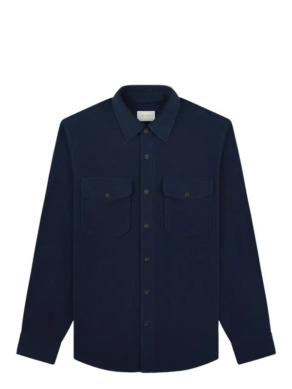 Aimé Leon Dore Lightweight Fleece Shirt - Blue