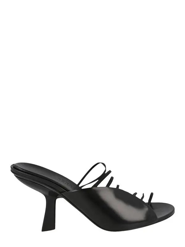 FERRAGAMO Altaire Strappy Mule - Black