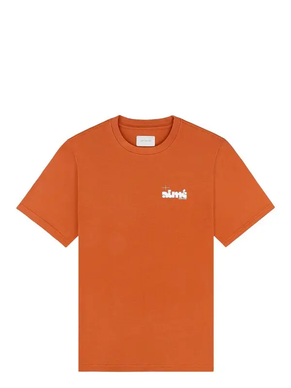 Aimé Leon Dore Drafting Logo Tee - Orange