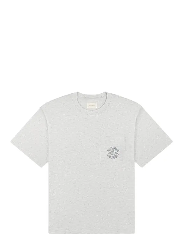 Aimé Leon Dore Triborough Dry Goods Pocket Tee - Silver