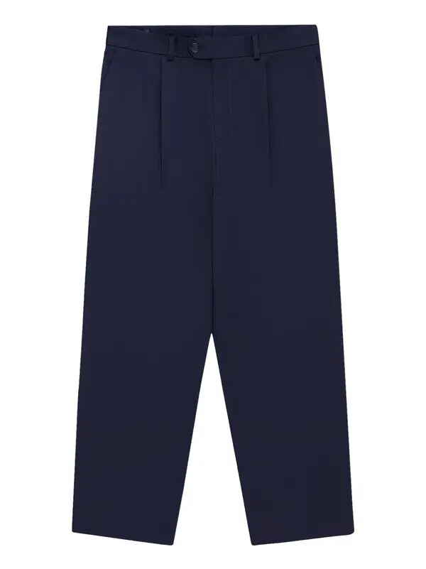 Aimé Leon Dore Single-pleated Gabardine Trouser - Blue