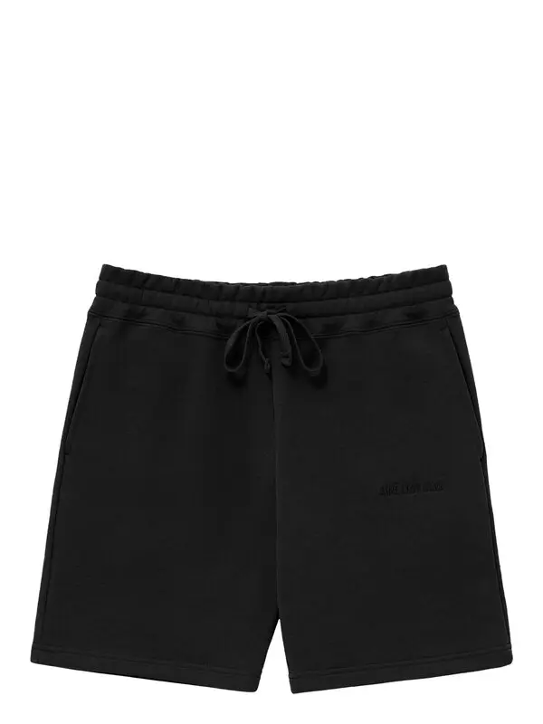 Aimé Leon Dore Tonal Logo Sweatshorts - Black