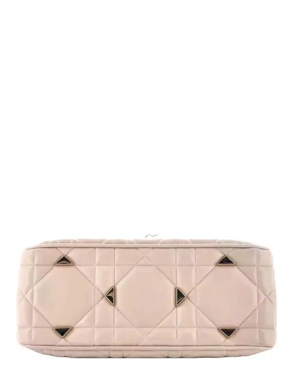 Dior Lady 95.22 Medium Tote Bag Cannage Embossed Leather - Neutrals