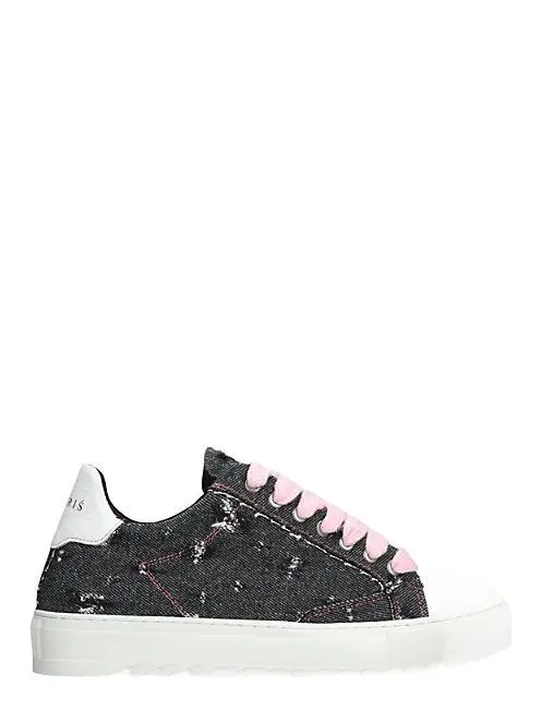 NUMERIS Atelier Canvas Trainers - Pink Comb