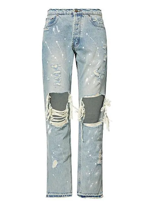 CASEY JEAN BY JEAN VINTAGE Painter Straight-leg Denim Jeans - Washed Blue