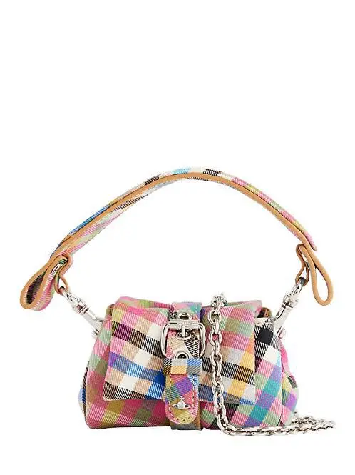 VIVIENNE WESTWOOD Hazel Treasure Charm Wool Top-handle Bag - Multi