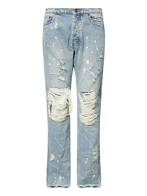 CASEY JEAN BY JEAN VINTAGE Painter Straight-leg Denim Jeans - Washed Blue