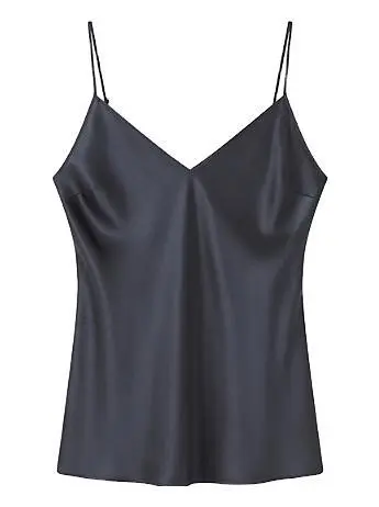 JOSEPH Clea Silk-satin Camisole Top - Indigo