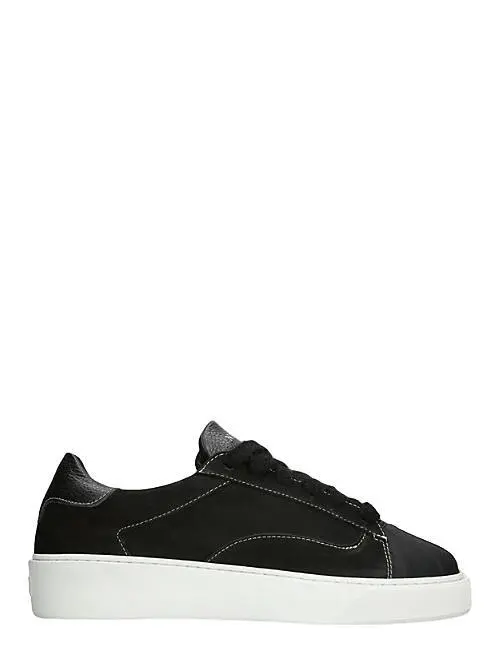NUMERIS Eclipse Suede Trainers - Black