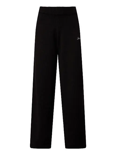 RU & ROCKA Knitted Jogging Bottoms - Black
