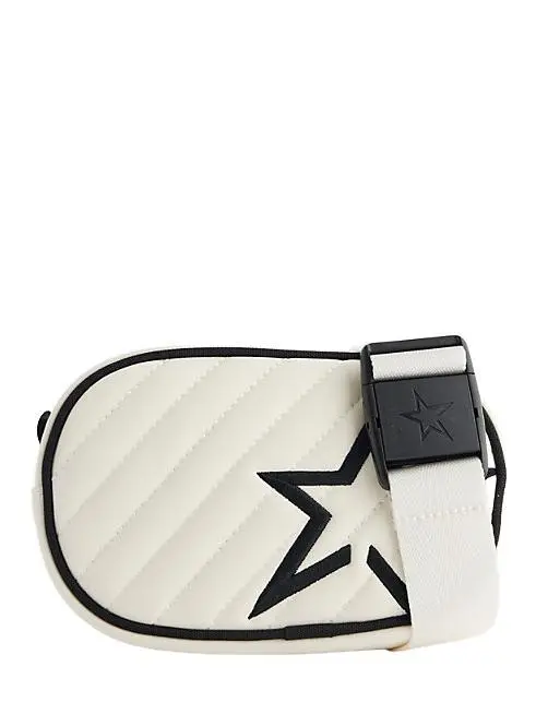 Perfect Moment Star Woven Belt Bag - Snow White