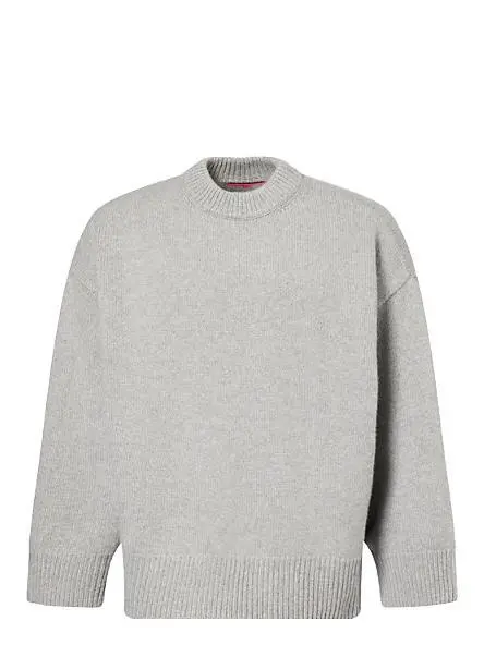 THE ELDER STATESMAN Pali Crewneck Jumper - Silver