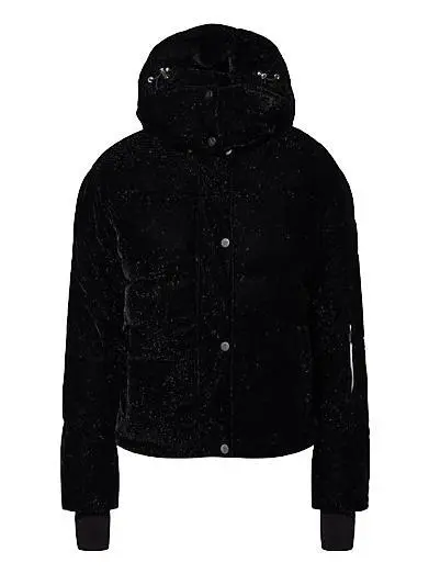 MY SUNDAY SKI Lumière Velvet Ski Jacket - Black