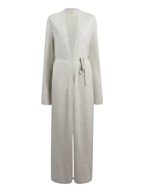 Khaite Alek Merino Wool Cardigan - Cloud