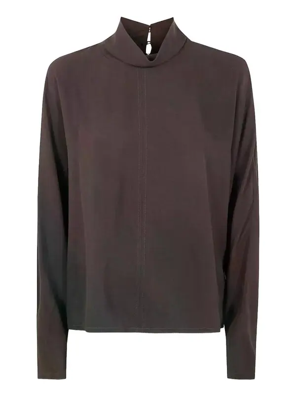JOSEPH Buick Blouse - Brown