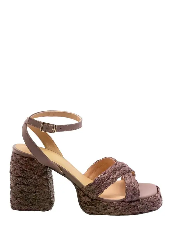 CastaÑer Heeled Espadrilles - Brown