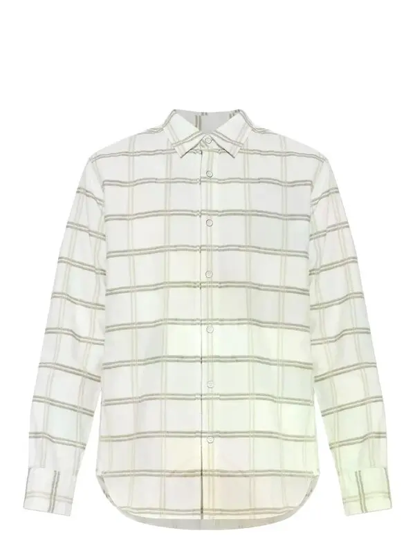 Rag & Bone Plaid-pattern Button-fastening Shirt - Neutrals