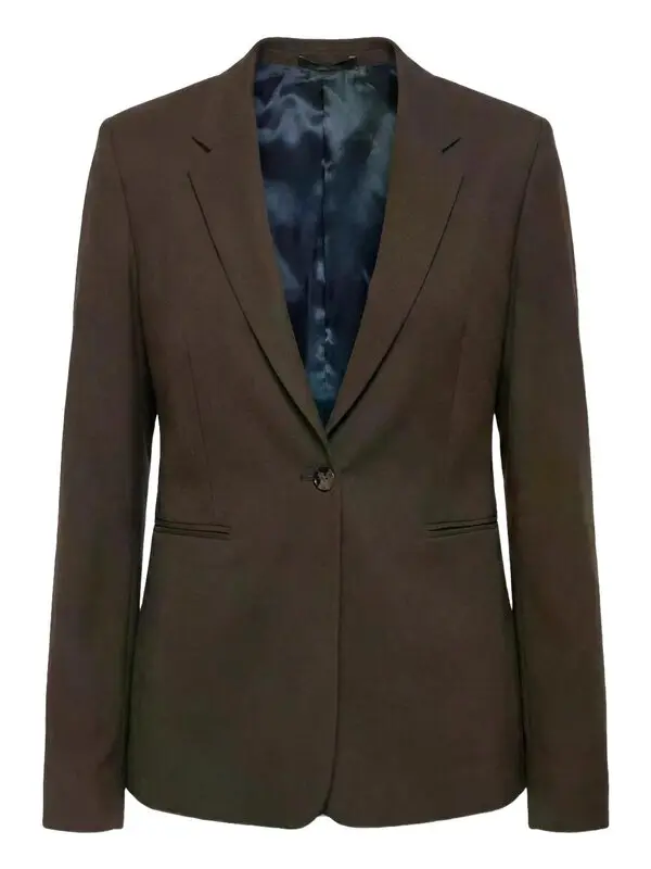 Paul Smith Single-breasted Blazer - Brown