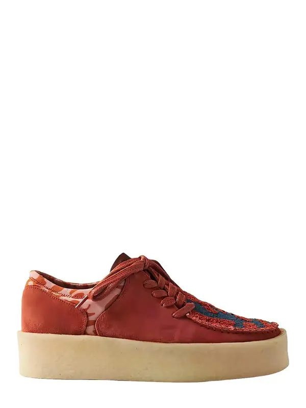 Clarks X Salehe Bembury Lace-up Derby Shoes - Orange