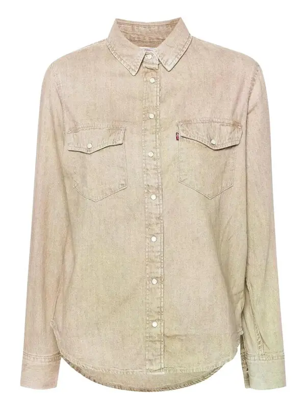 LEVI'S Flap-pocket Shirt - Neutrals