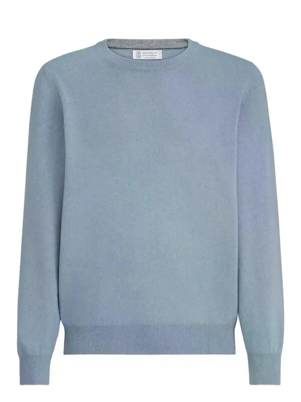 Brunello Cucinelli Crew-neck Sweater - Blue