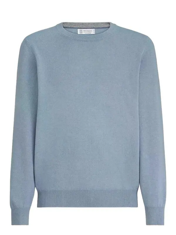 Brunello Cucinelli Crew-neck Sweater - Blue