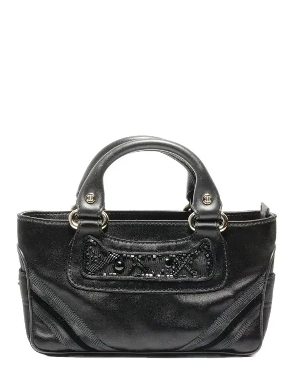 Celine 2000s Mini Boogie Handbag - Black