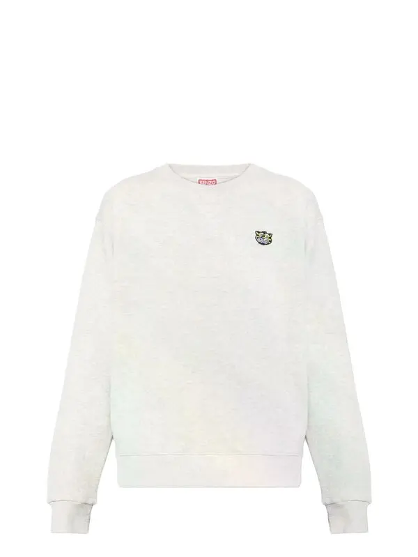 Kenzo Appliqué-detail Sweatshirt - Grey