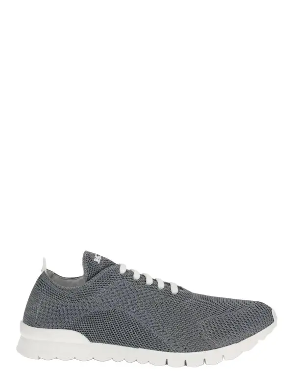 Kiton Knitted Low-top Sneakers - Grey