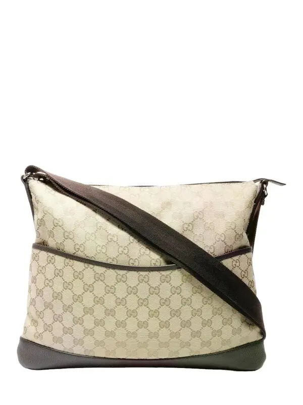 Gucci Gg Canvas Shoulder Bag - Neutrals