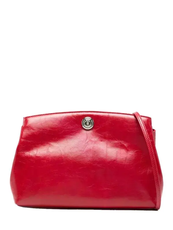 LIFFNER Pushlock Detachable-strap Clutch - Red