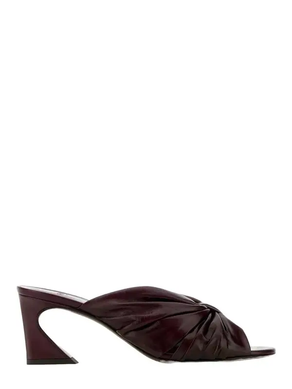 Fendi Arco Twisted Sandals - Red