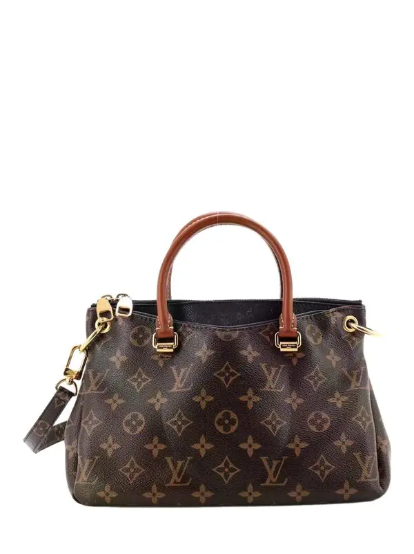LOUIS VUITTON Pallas Tote Monogram Canvas Bb Shoulder Bag - Black