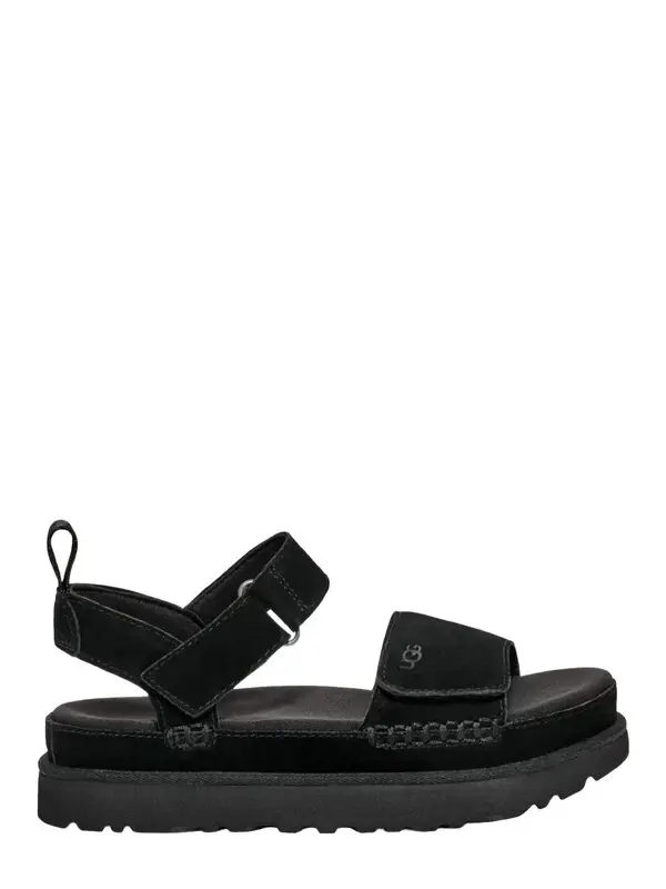 UGG Goldenstar Logo Sandals - Black