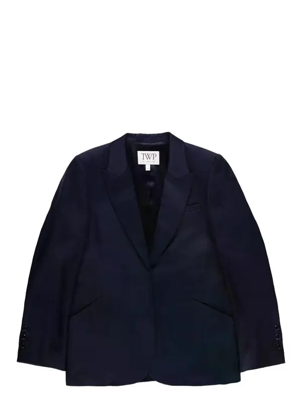 TWP Single-breasted Blazer - Blue