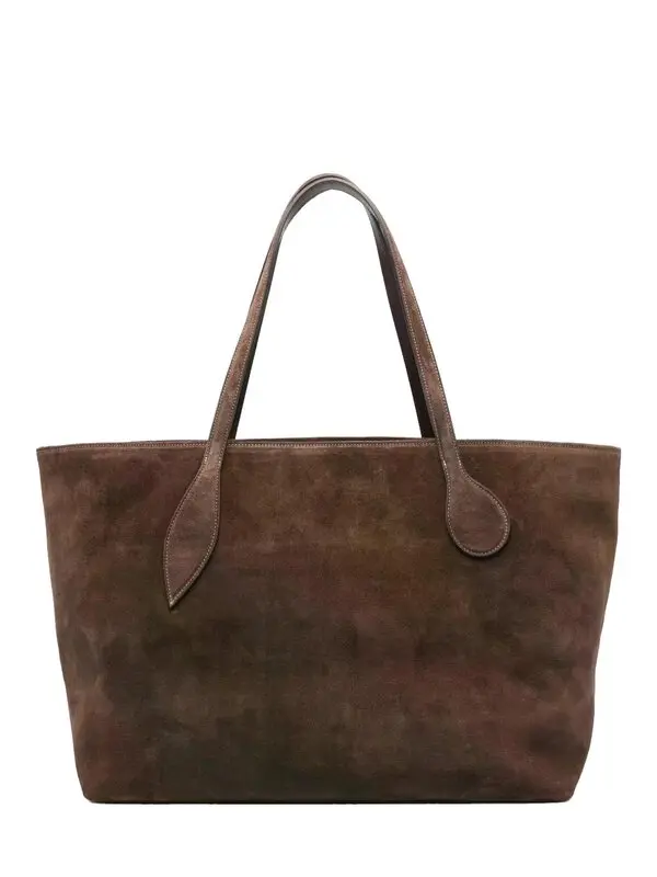 LIFFNER Mega Sprout Suede Tote Bag - Brown