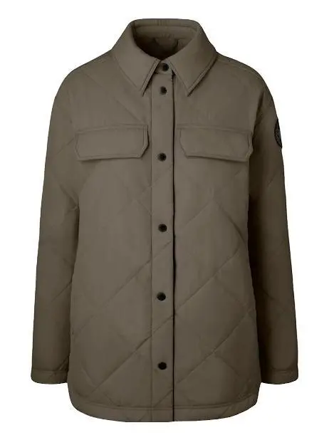 Canada Goose Albany Quilted Button Jacket - Smokey Sage