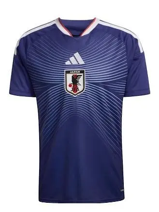 Adidas Japan 2026 Home Jersey - Japan Blue Ash Blue