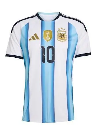 Adidas Argentina 2026 Home Jersey - Messi White Icey Blue Light Blue