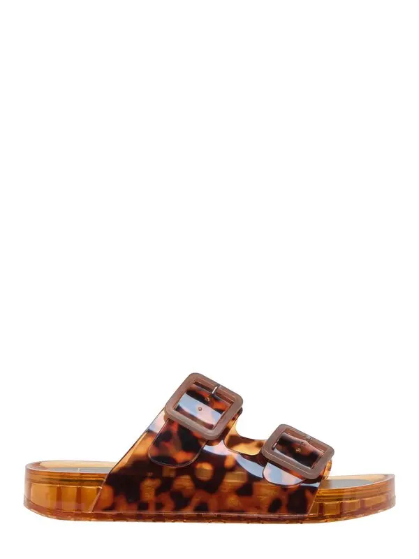 DOLCEVITA Julio Platform Sandals - Tortoise Vinyl