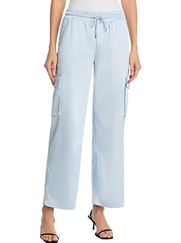 SIX FIFTY Elsa Cargo Pants - Light Blue